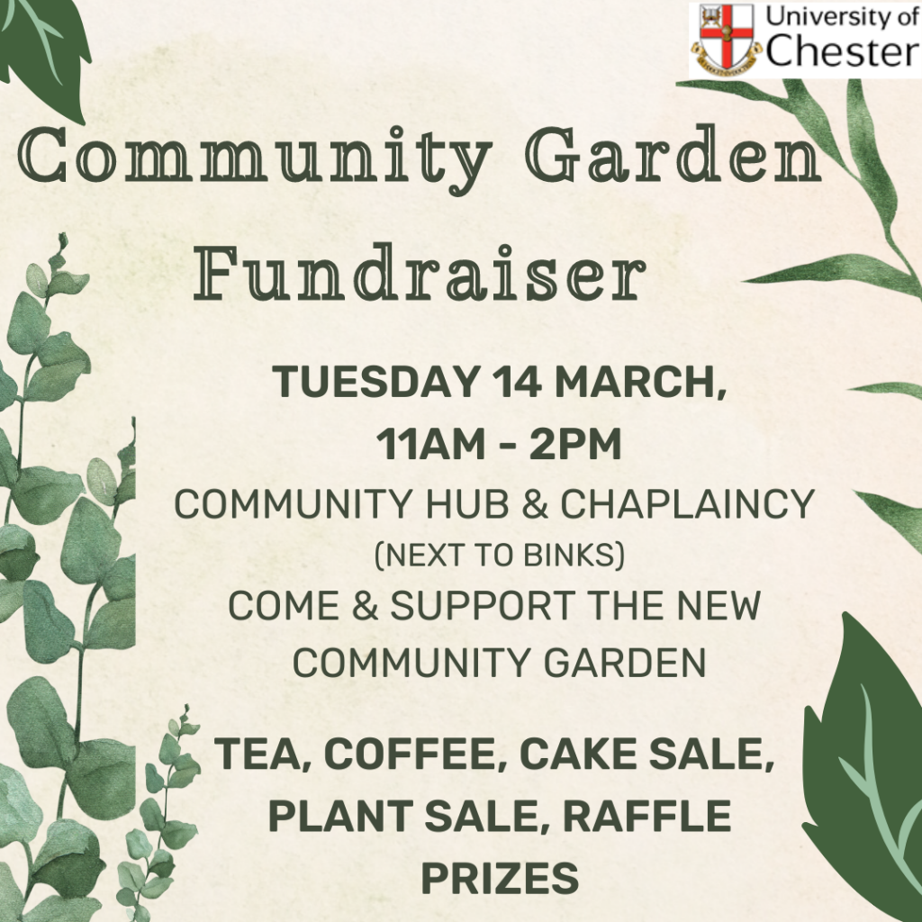 Community Garden Fundraiser – Student Shout Out