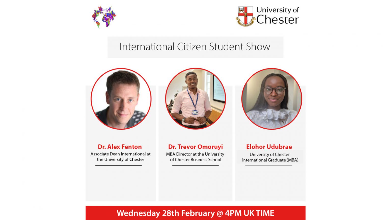 International Citizen Student Show – Student Shout Out